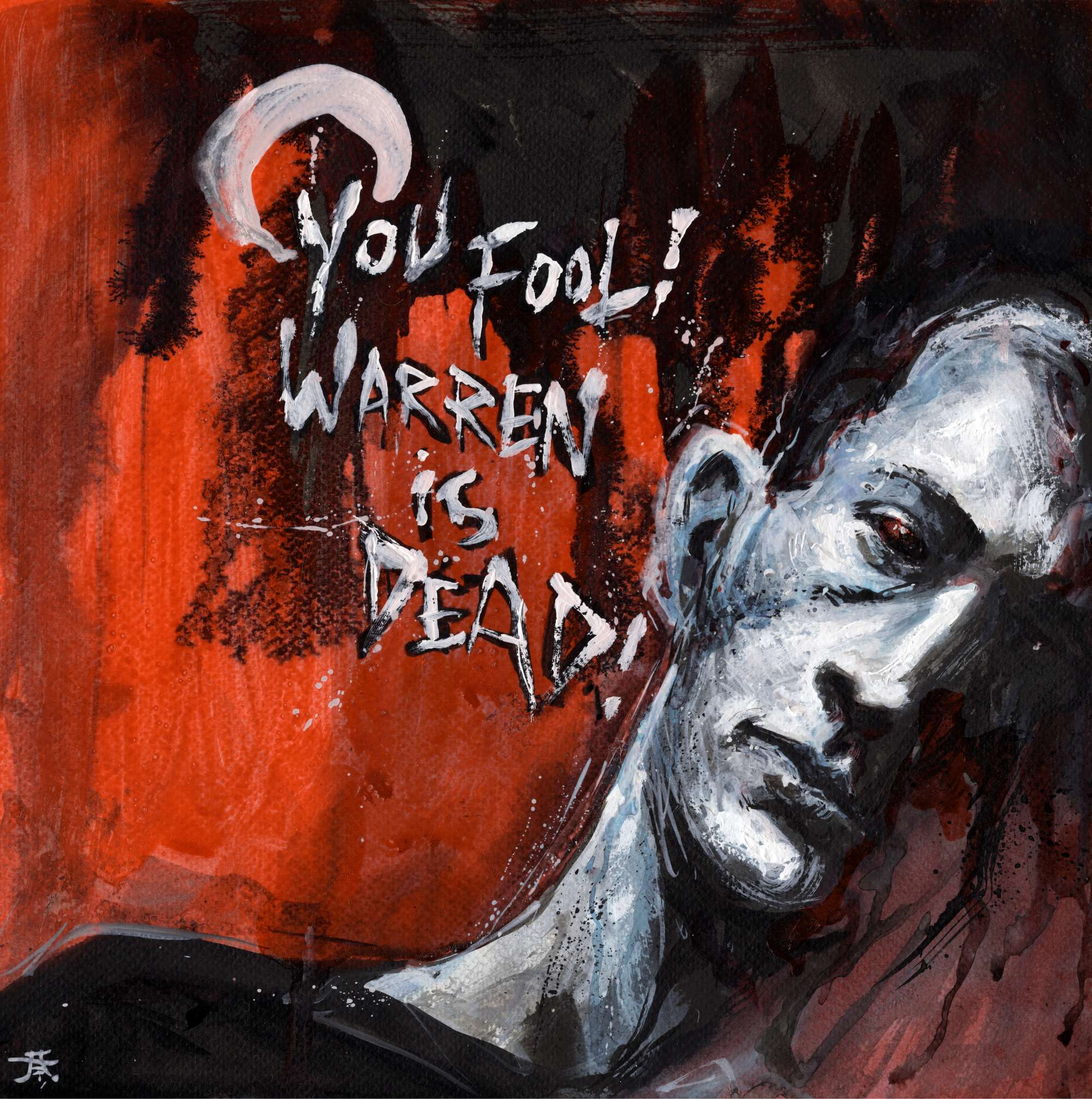 Kim Diaz Holm - Original artwork - Various - Warren is Dead